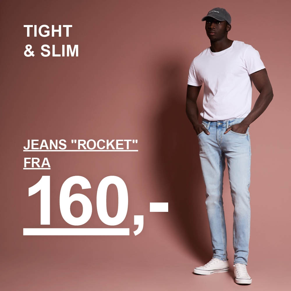 Jeans mænd - Regular, tapered, slim