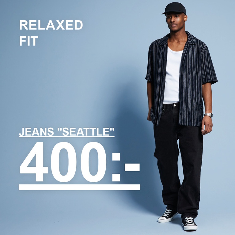 Jeans kille - Regular, tapered, slim