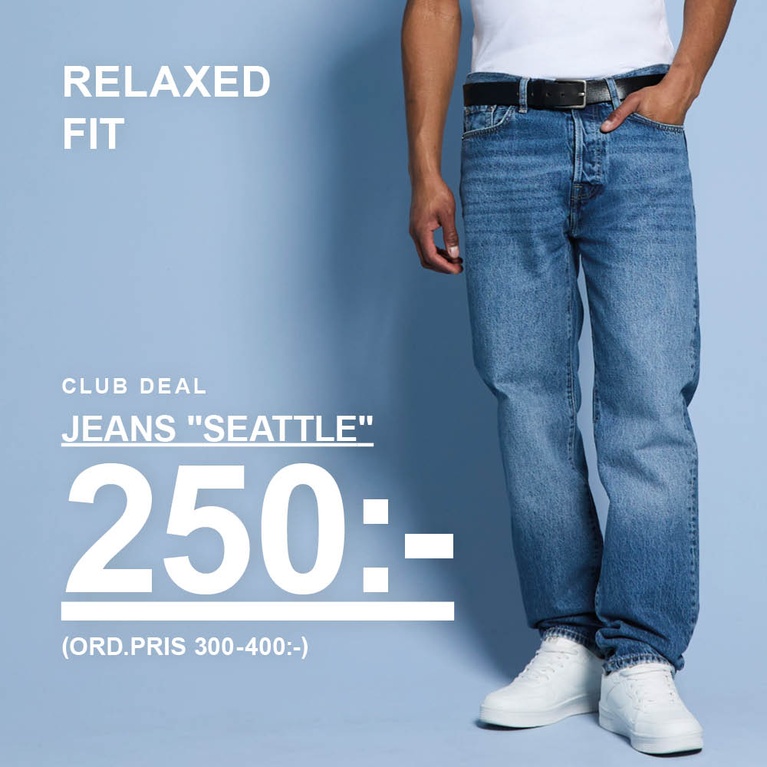 Jeans kille - Regular, tapered, slim